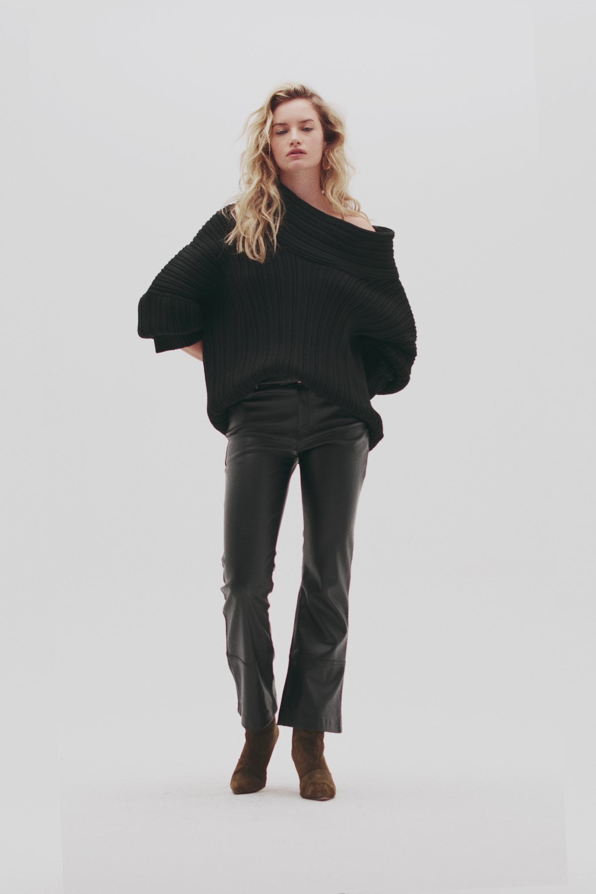 Chaleco Open negro – SAINTMALĒ